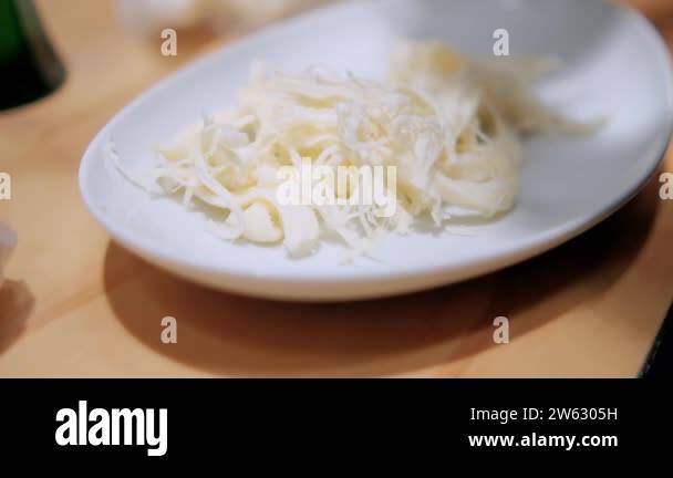 Plate fresh shredded oaxaca Stock Videos & Footage - HD and 4K Video ...