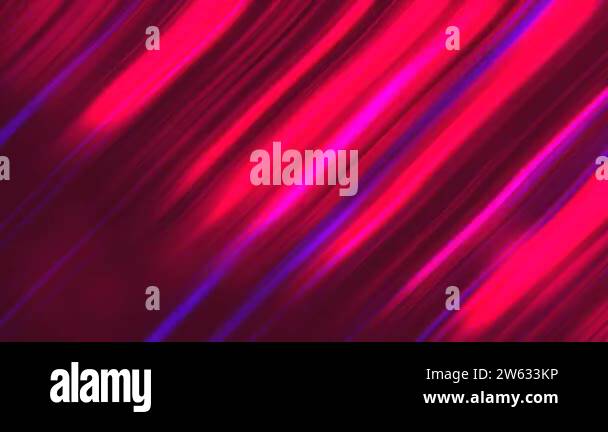 Abstract pink animation neon background of randomly moving lines ...