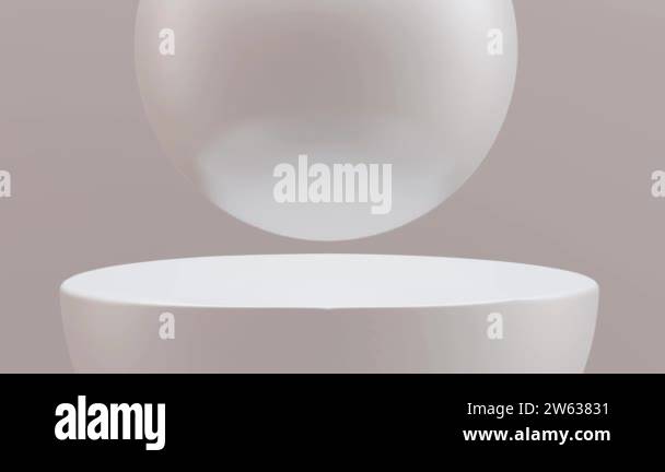 Motion Graphics Design Looped Footage. 3D Rendered Abstract Video with ...