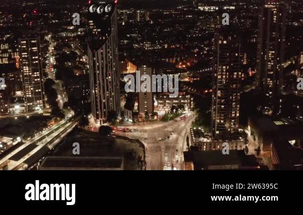 Illuminated night road view london Stock Videos & Footage - HD and 4K ...