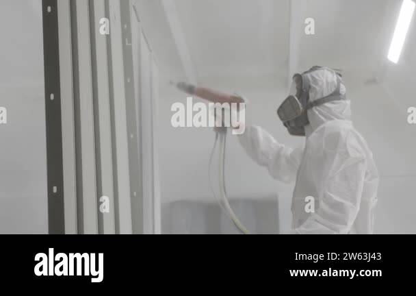 Industrial painting metal powder coating paint manufacturing process ...