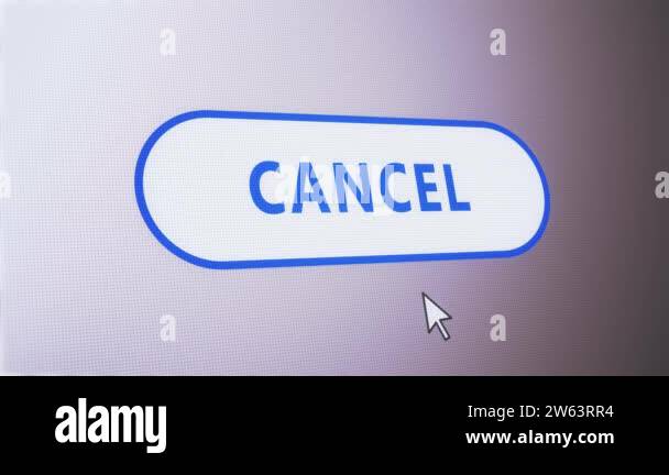 Cancel logo Stock Videos & Footage - HD and 4K Video Clips - Alamy