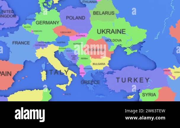 China europe map Stock Videos & Footage - HD and 4K Video Clips - Alamy