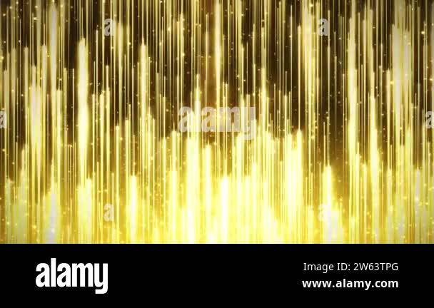 Golden particle light rising, golden luxury particle stripe background ...