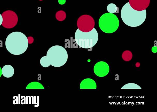 Abstract animation. Simple shapes. Looped sequence. The pattern moves ...