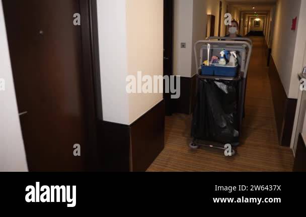 Cleaning trolley Stock Videos & Footage - HD and 4K Video Clips - Alamy