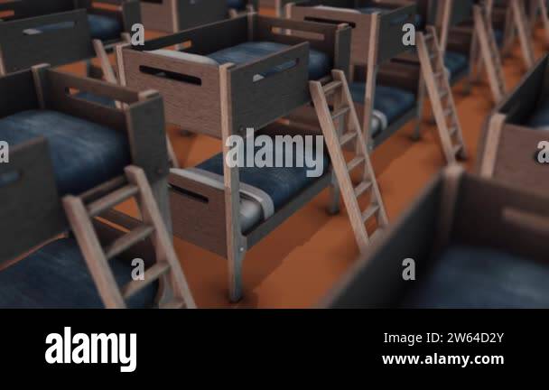 Double bunk beds Stock Videos & Footage - HD and 4K Video Clips - Alamy