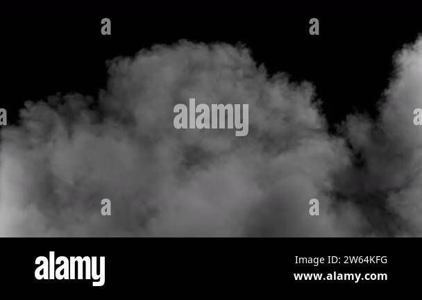 Smoke patterns filling the screen motion background. 3d render, 3d ...