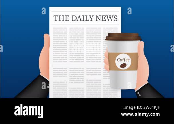 Editable newspaper design Stock Videos & Footage - HD and 4K Video ...