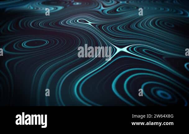 Abstract Digital Web Network And Communication Data Lines Loop 4k Animation Of An Abstract