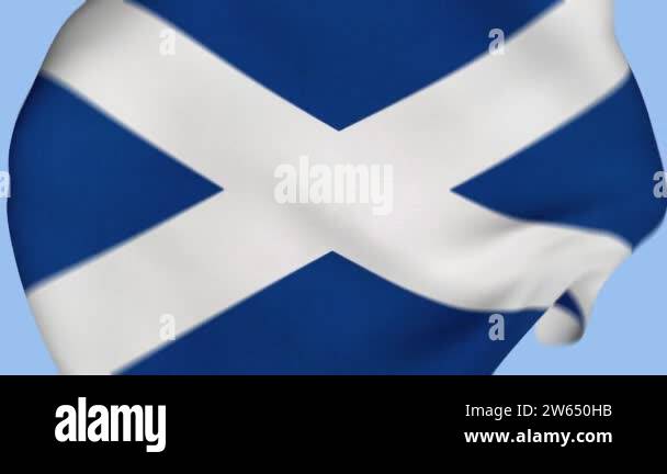 Scotland Crumpled Fabric Flag Intro. Scotland Flag. Scotland Banner ...