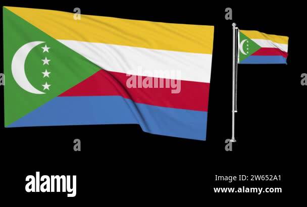 3d comorian flag waving Stock Videos & Footage - HD and 4K Video Clips ...