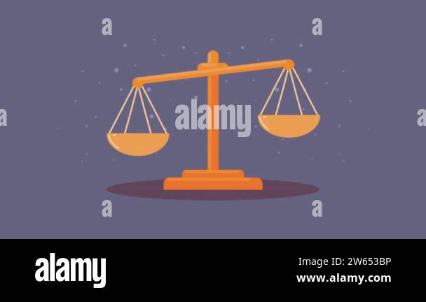 Scale of justice cartoon Stock Videos & Footage - HD and 4K Video Clips ...