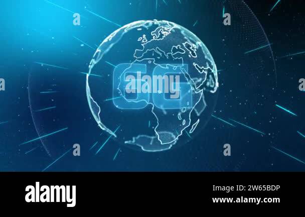 6G High Speed Internet Connection of Internet of things IOT Loop ...