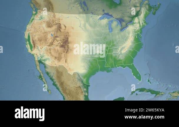 Physical map of florida Stock Videos & Footage - HD and 4K Video Clips ...