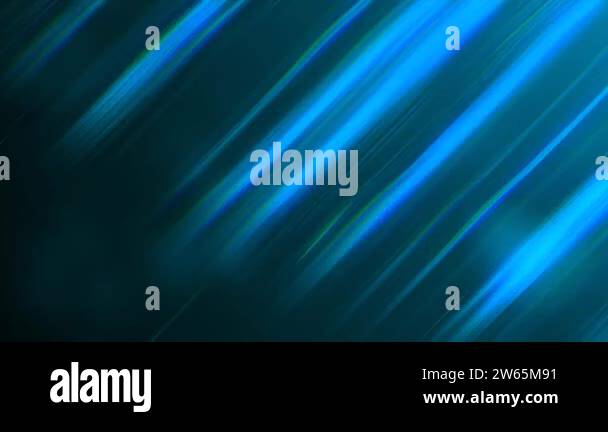 Abstract blue animation neon background of randomly moving lines ...