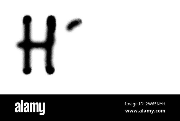 Hope spray painted inscription isolated. Graffiti concept art of ...