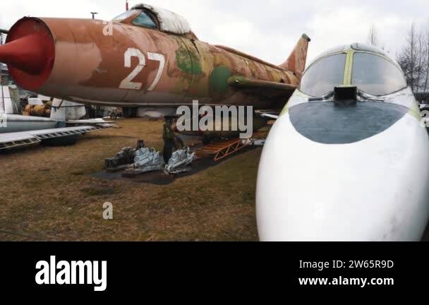 Detail of Soviet Union Russian and Nato Aircraft Collection Models of ...