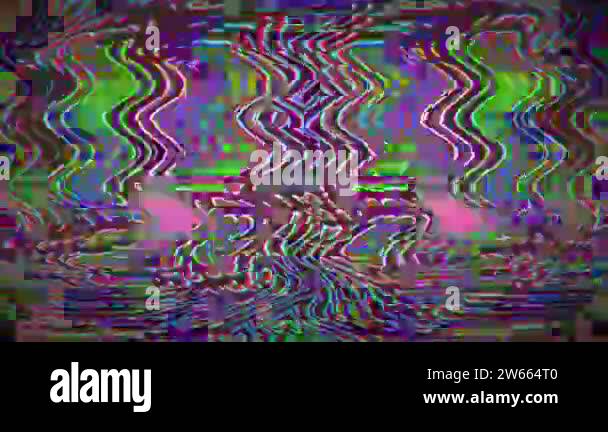 Computer error glitch effect neon Stock Videos & Footage - HD and 4K ...