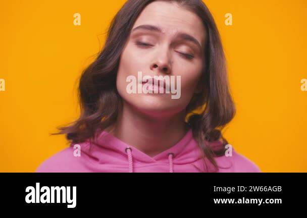 Woman puffing cheeks Stock Videos & Footage - HD and 4K Video Clips - Alamy