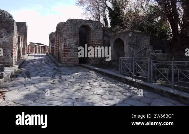 Street tombs pompeii italy Stock Videos & Footage - HD and 4K Video ...