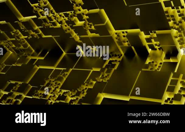 Futuristic texture with cracks. Design. Cybernetic walls with neon ...