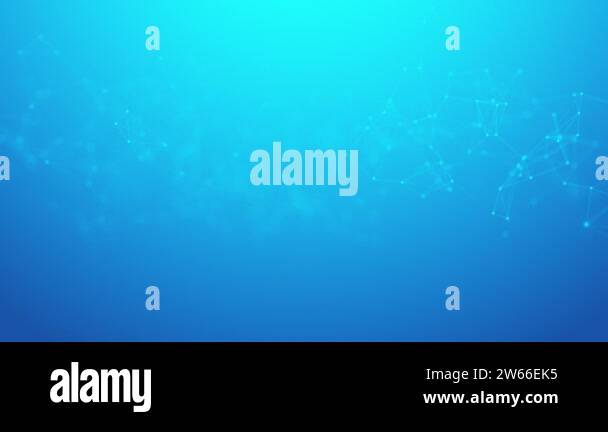 Abstract plexus background. Blue lines and dots. Techno background ...