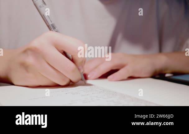 Writing handwriting Stock Videos & Footage - HD and 4K Video Clips - Alamy