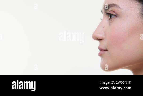 Side face caucasian woman Stock Videos & Footage - HD and 4K Video ...