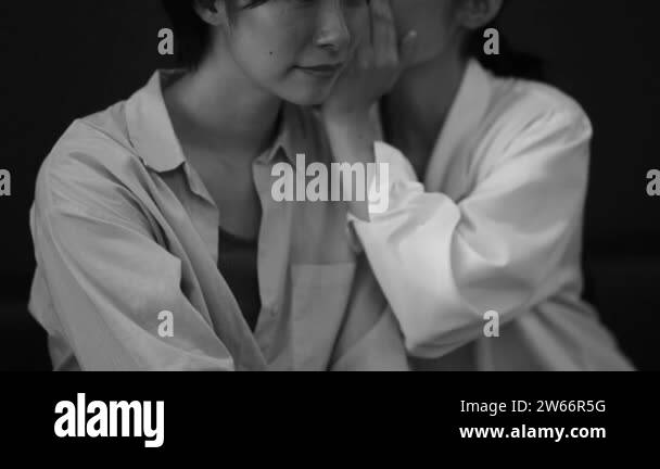 Woman swearing black and white Stock Videos & Footage - HD and 4K Video ...