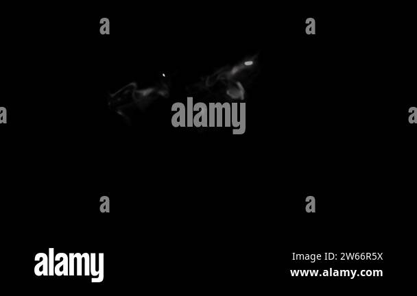 The End Screen Message With Smoke Fx Intro Animation/ 4k animation of ...