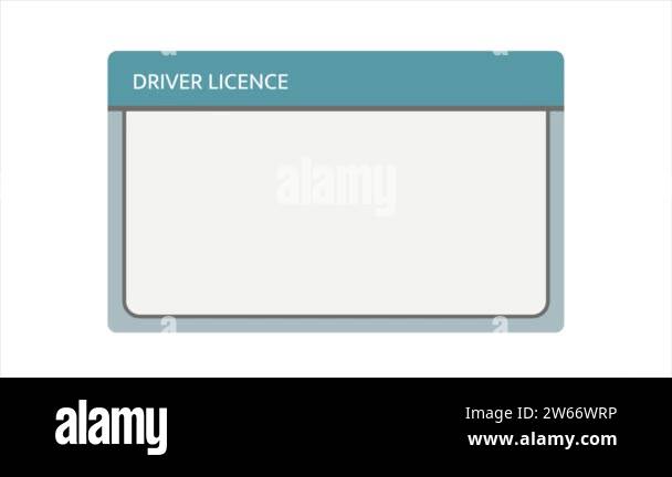 Driver drivers license identification Stock Videos & Footage - HD and ...