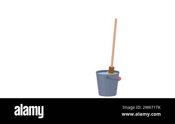 Mop bucket symbol Stock Videos & Footage - HD and 4K Video Clips - Alamy
