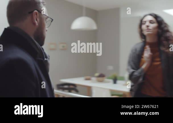 Woman shoving man Stock Videos & Footage - HD and 4K Video Clips - Alamy