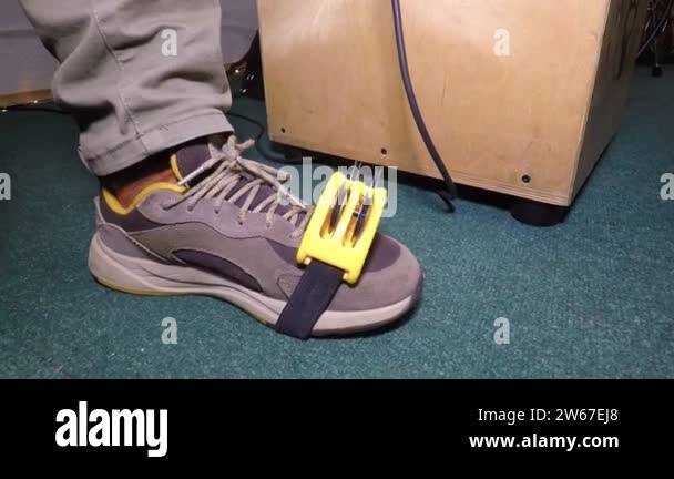 Male leg musical instrument tambourine Stock Videos & Footage - HD and ...