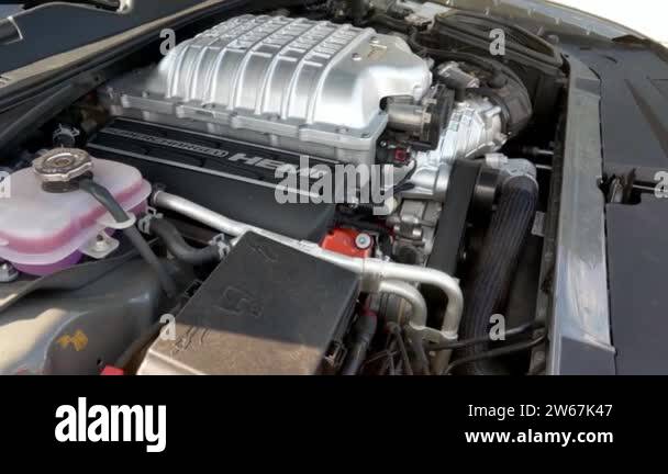 Engine compartment of a classic car Stock Videos & Footage - HD and 4K ...