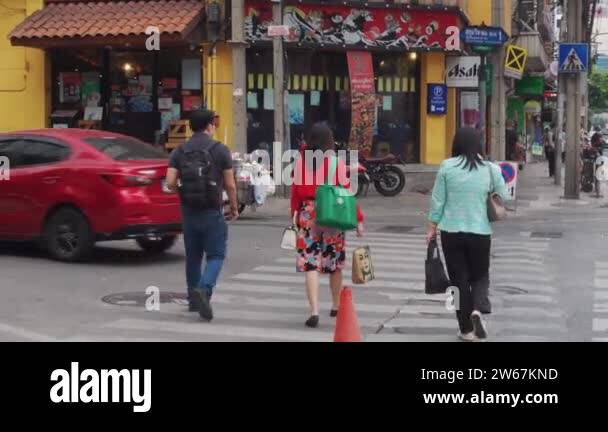 Office workers crossing road in Stock Videos & Footage - HD and 4K ...