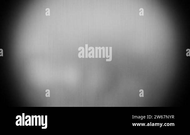 Video recording of a retro TV screen. Old Film Effect. Vintage film ...