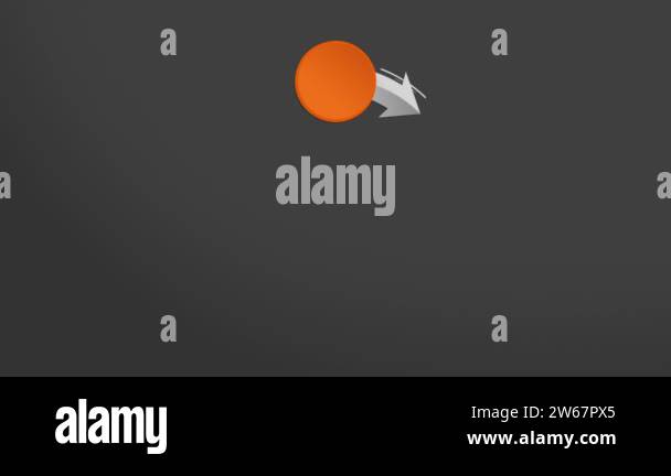 Six Circle arrow flow chart.powerpoint presentation template.(included alpha Stock Video Footage ...