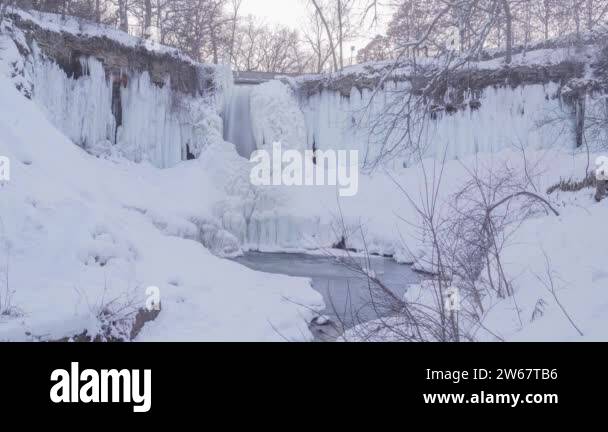 Minnehaha falls during winter Stock Videos & Footage - HD and 4K Video ...
