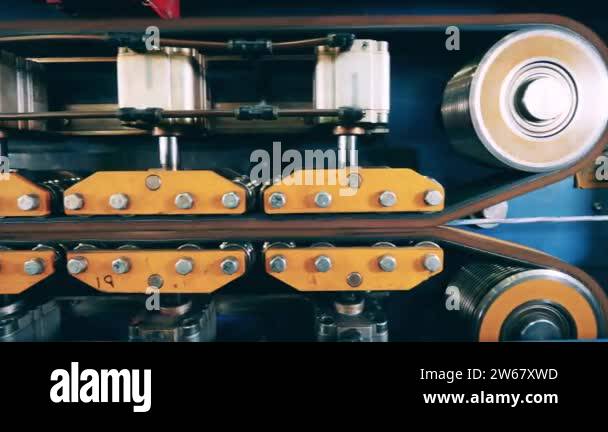 Cable insulation production process at a modern cable factory Stock ...