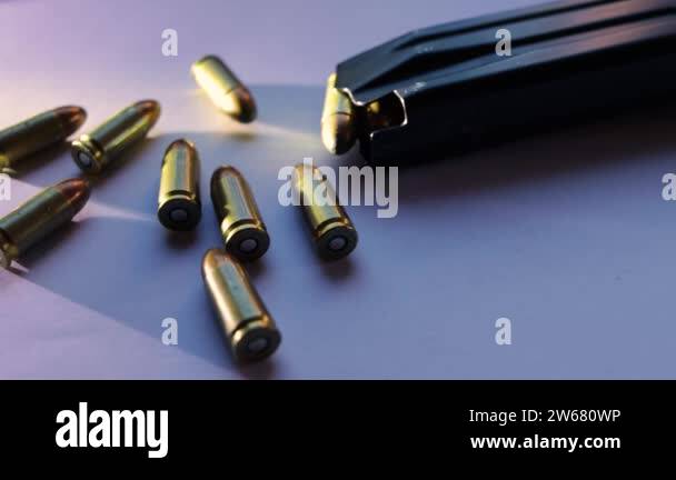 9mm parabellum cartridge Stock Videos & Footage - HD and 4K Video Clips ...