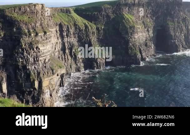 Doolin, County Galway, Ireland - September 17, 2021: Overview of the ...