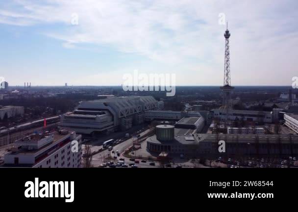 Exhibition grounds and International Conference Center Berlin with ...