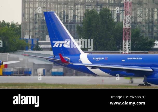 Tupolev tu 204 aircraft Stock Videos & Footage - HD and 4K Video Clips ...