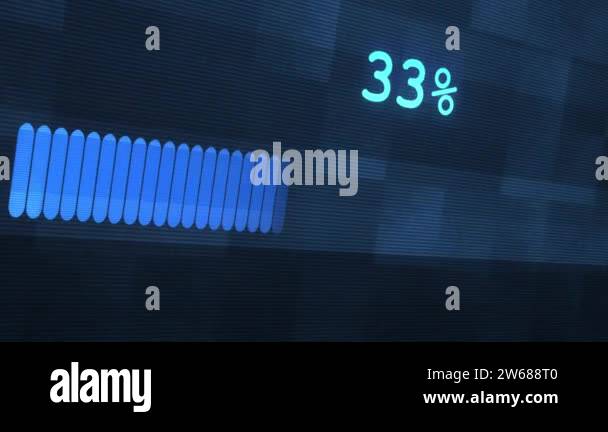 Uploading bar uploading barloading screen pixelated progress animation ...