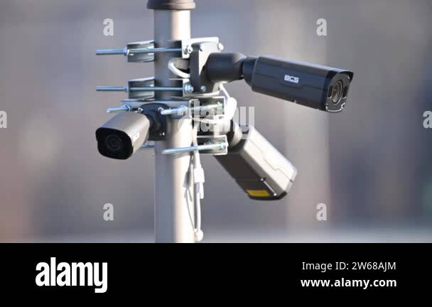 Modern security surveillance cameras Stock Videos & Footage - HD and 4K ...