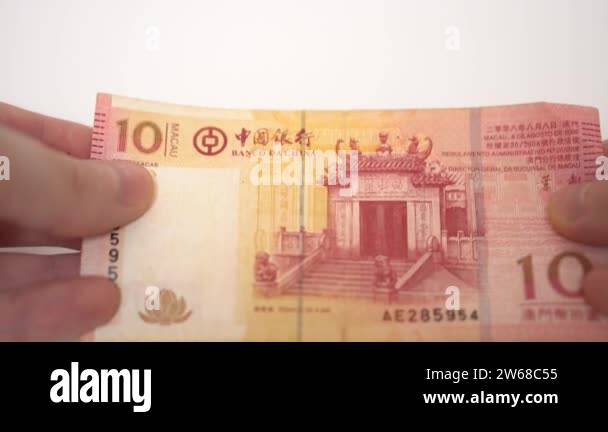 10 macau patacas money paper Stock Videos & Footage - HD and 4K Video ...