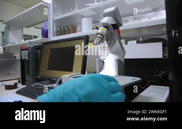 Light microscope sample table Stock Videos & Footage - HD and 4K Video ...