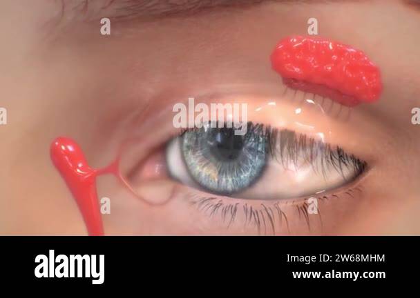 A drop of the saline, watery fluid continually secreted by the lacrimal ...